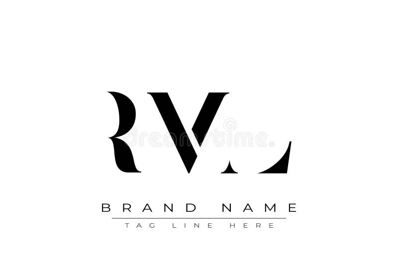 RML Abstract Letter Logo Design Stock Vector - Illustration of company ...
