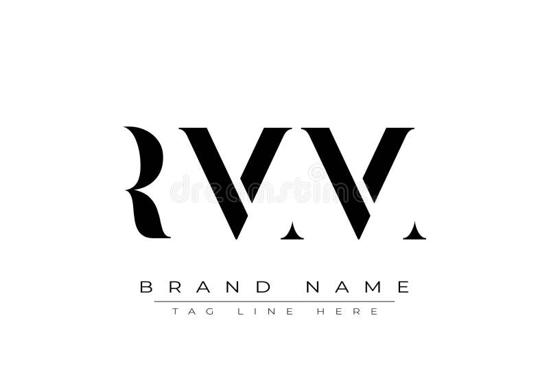 RMM Abstract Letter Logo Design Stock Vector - Illustration of element ...