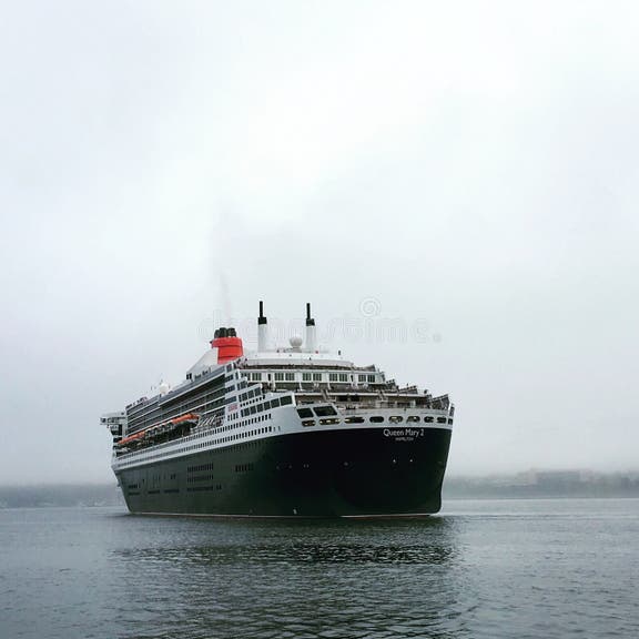 RMS Queen Mary 2 imagem editorial. Imagem de nova, maria - 83891470