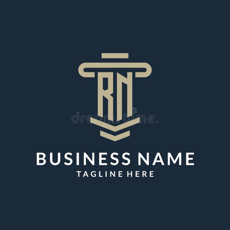 Rn Line Monogram Logo Stock Illustrations – 657 Rn Line Monogram Logo ...