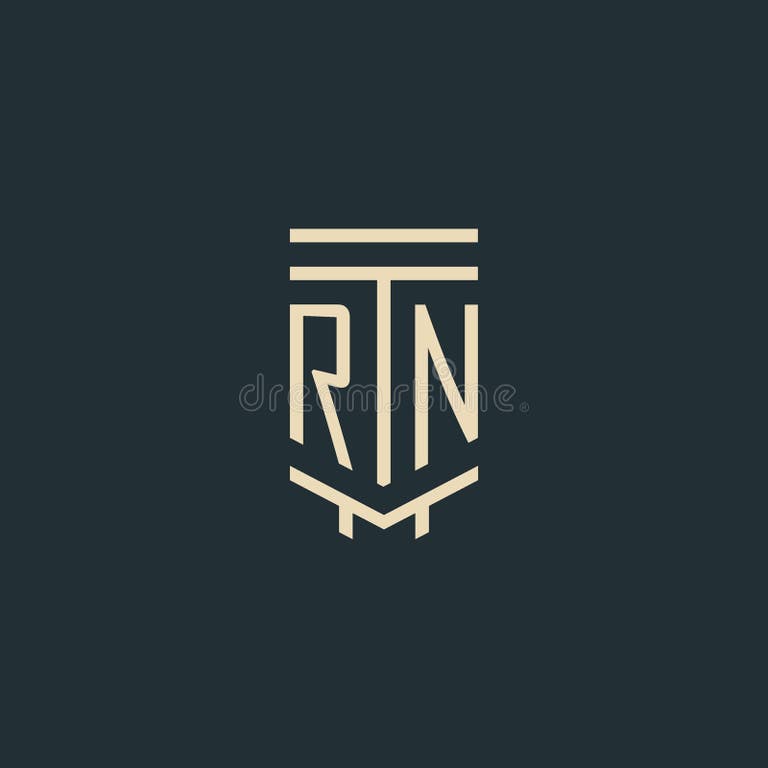 Rn Line Monogram Logo Stock Illustrations – 657 Rn Line Monogram Logo ...