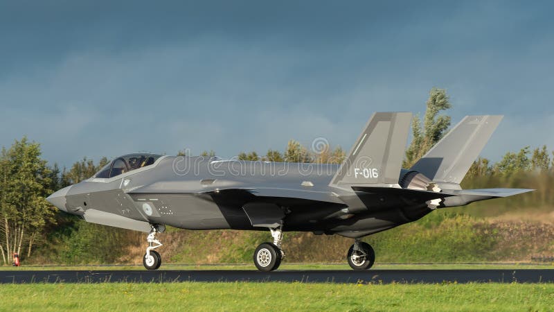 RNLAF F-35A Lightning II editorial image. Image of instructor - 232227360