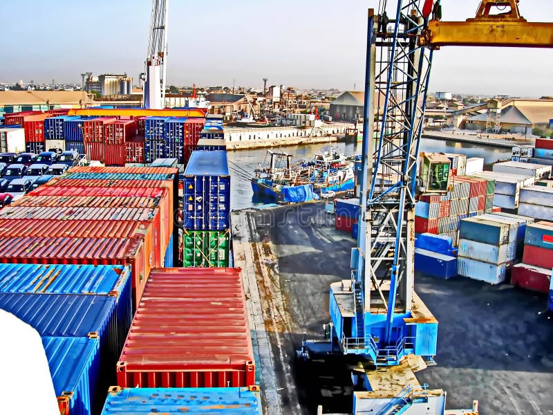 Ro-Ro Ship. the Upper and Inner Decks are Used for Loading and ...