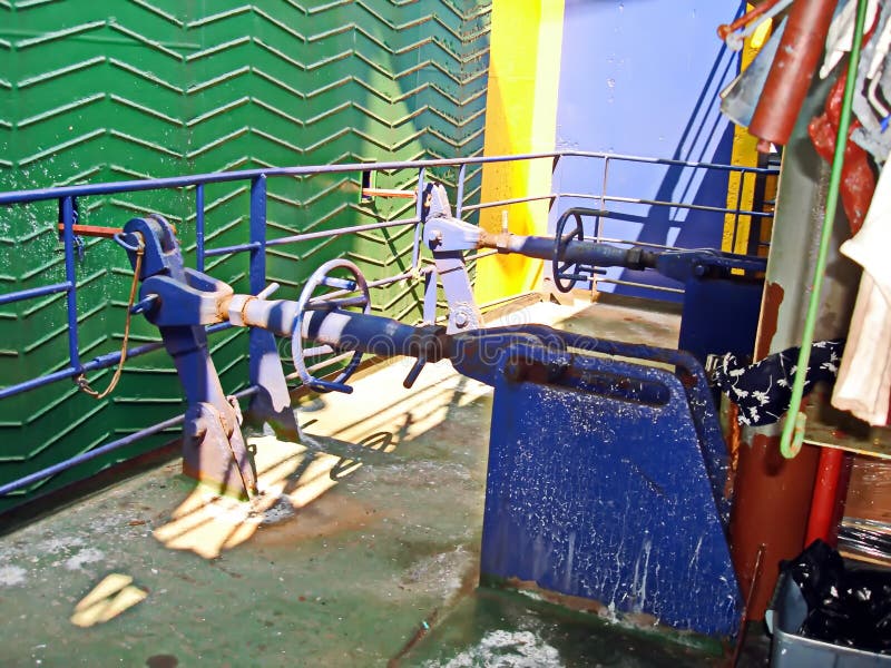 Ro-Ro Ship. the Ramp are Used As Main Way for Loading and Unloading ...