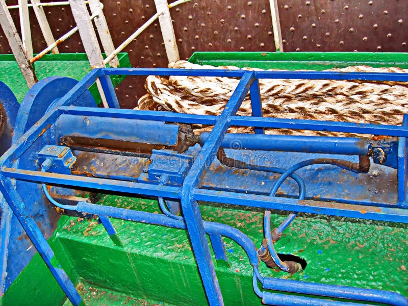 Ro-Ro Ship. the Ramp are Used As Main Way for Loading and Unloading ...