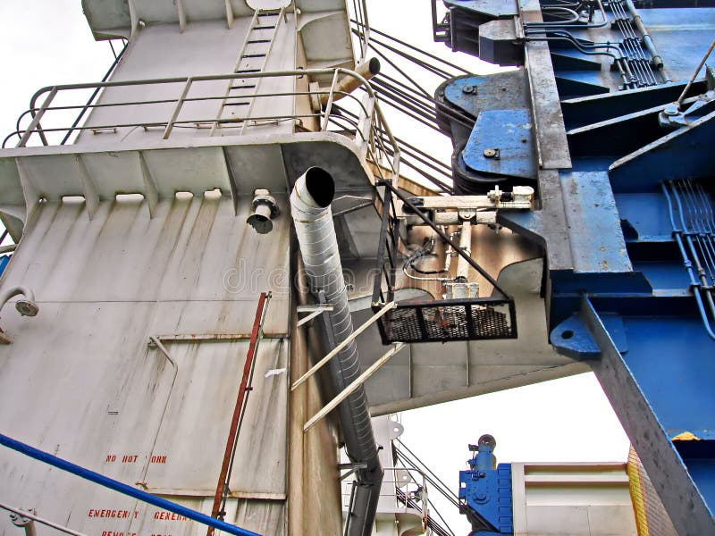 Ro-Ro Ship. the Ramp are Used As Main Way for Loading and Unloading ...