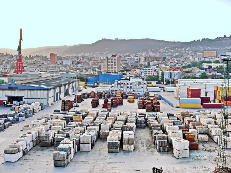 Ro-Ro Ship. the Upper and Inner Decks are Used for Loading and ...