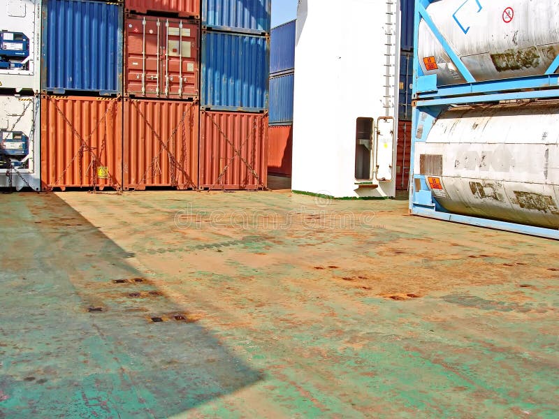 Ro-Ro Ship. the Upper and Inner Decks are Used for Loading and ...