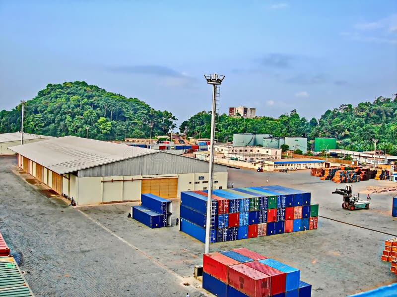 Ro-Ro Ship. the Upper and Inner Decks are Used for Loading and ...