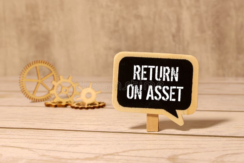 ROA - Return on Assets Acronym on Notepad, Business and Financial ...