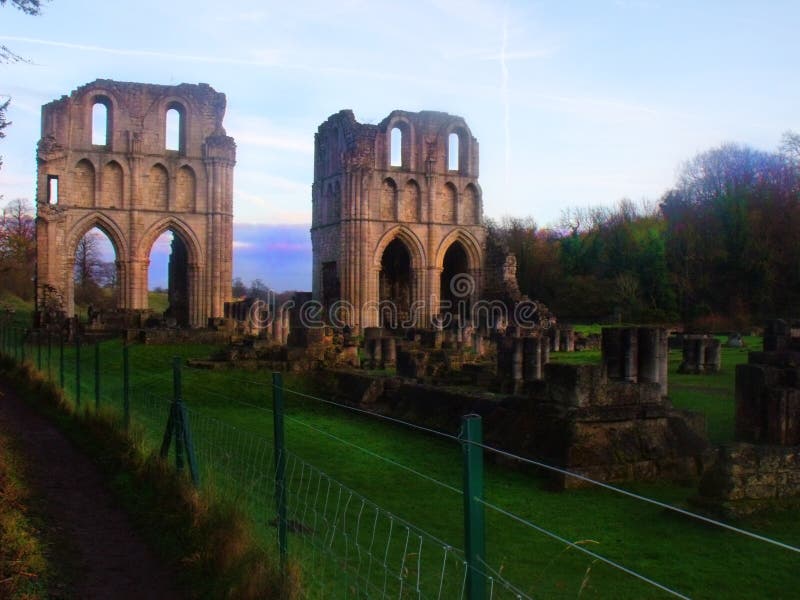 Roach Abbey, Maltby, Yorkshire, Uk Stock Image - Image of abbey, roach ...