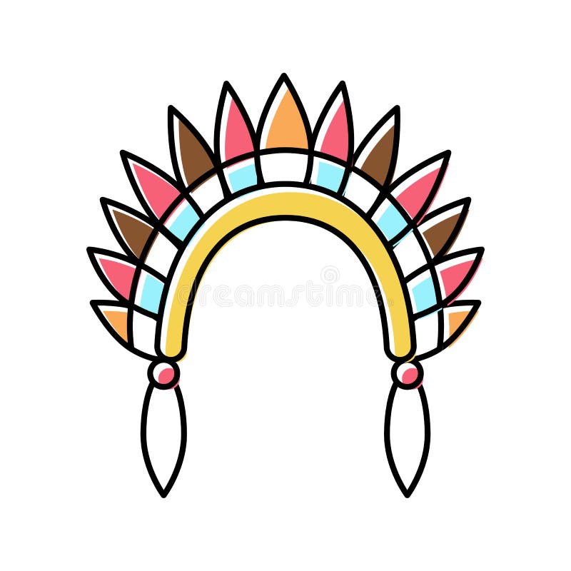 Roach Boho Color Icon Vector Illustration Stock Vector - Illustration ...