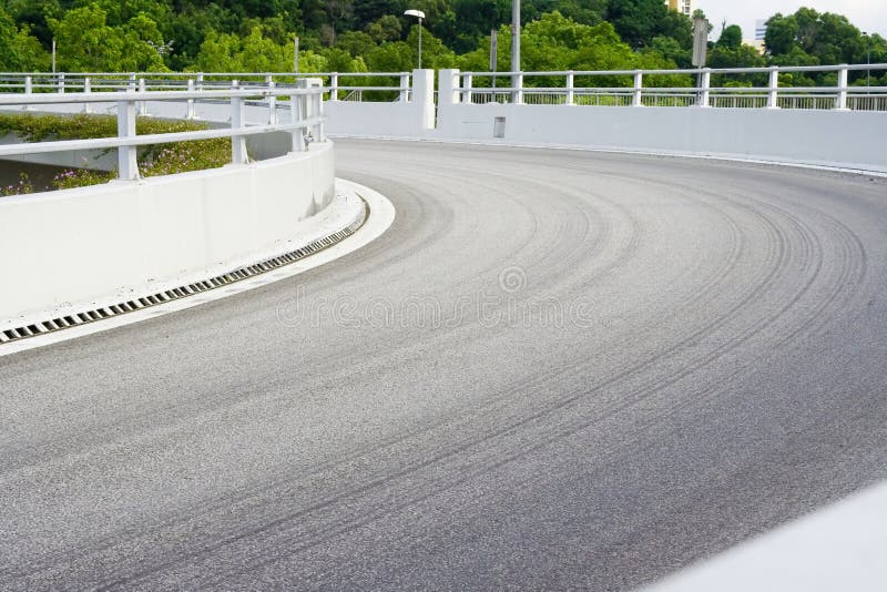 Road stock photo. Image of drive, street, slow, curving - 1085158