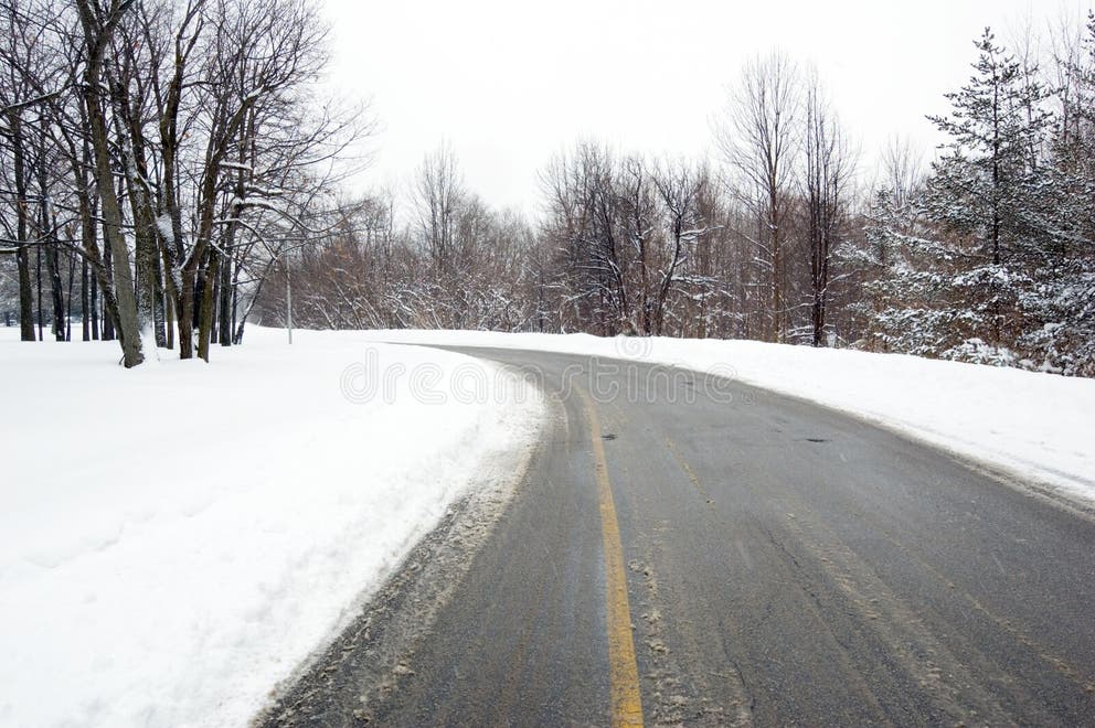 Road stock photo. Image of winter, slush, weather, seasons - 11249806
