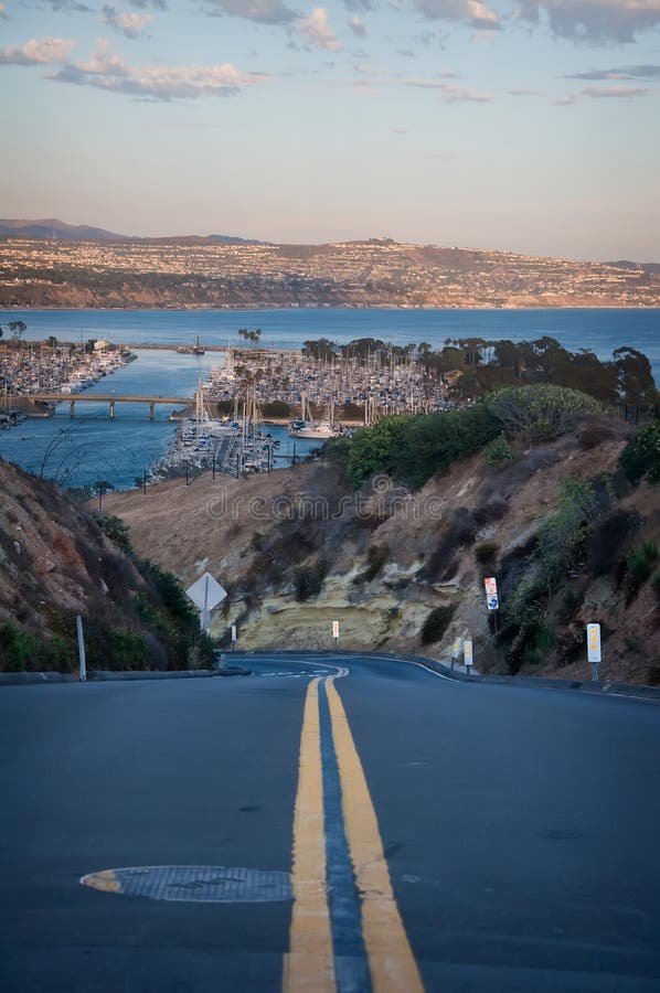 Road stock image. Image of summer, boat, city, gulf, marina - 17270119