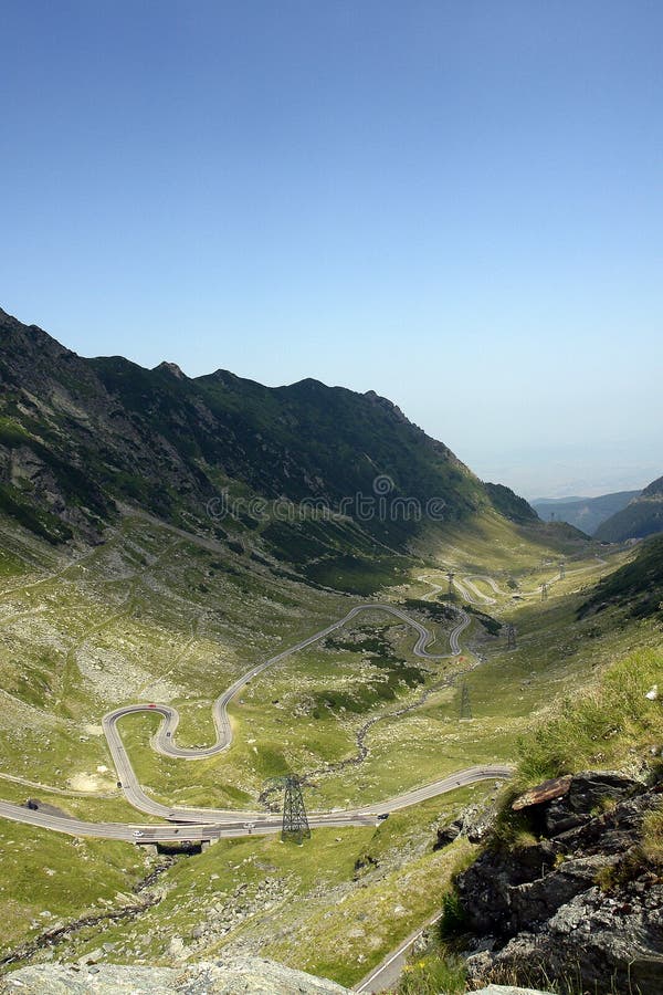 Mountain road curve stock image. Image of curve, travel - 2517541