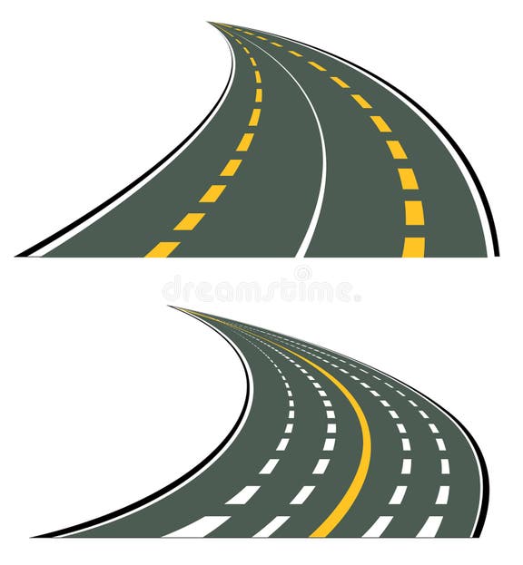 Road Lanes Stock Illustrations – 1,827 Road Lanes Stock Illustrations ...