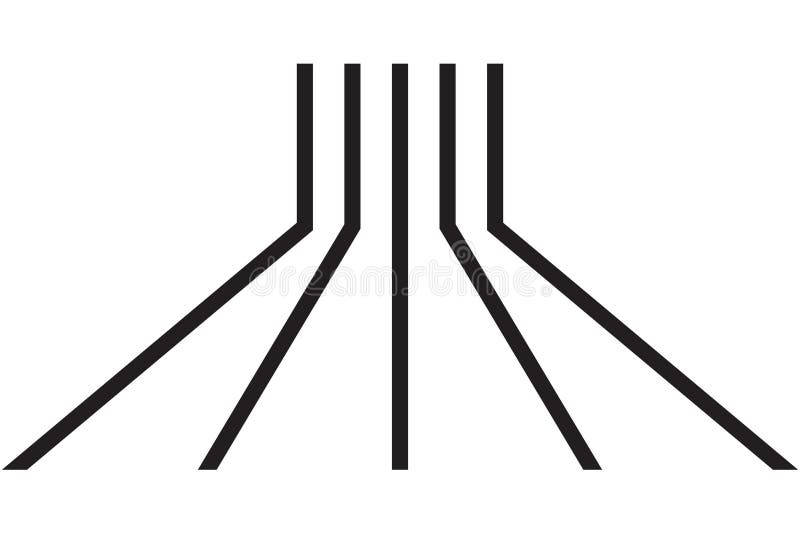 Slippery Road Sign, Abstract Wavy, Waving, Billowy and Undulating Lines ...