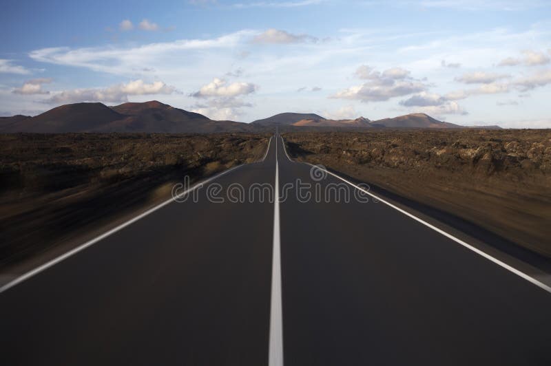 The Road is Long stock photo. Image of landscape, fast - 16125286