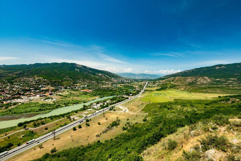 Road from Above in the Rural Georgia Stock Photo - Image of rural ...
