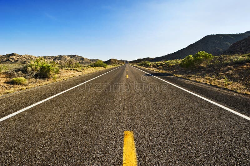 Road ahead stock photo. Image of signs, drive, bushes - 19832046