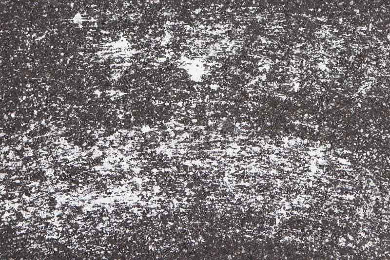 Road Asphalt Texture. Bitumen Structure with White Paint Stock Photo ...