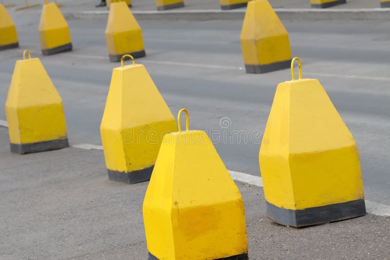 Road Asphalted Obstruct Block Stock Photo - Image of stone, road: 16719598