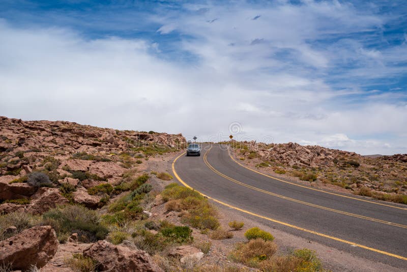 Road in Atacama Desert, Chile Stock Image - Image of road, landscape ...