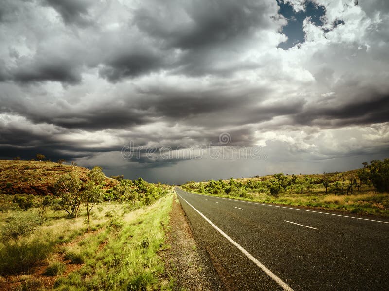 Road bad weather stock image. Image of freedom, outdoor - 29227025