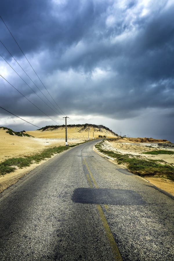 Dunes Beach in Natal City, Brazil Stock Photo - Image of jericoacoara ...