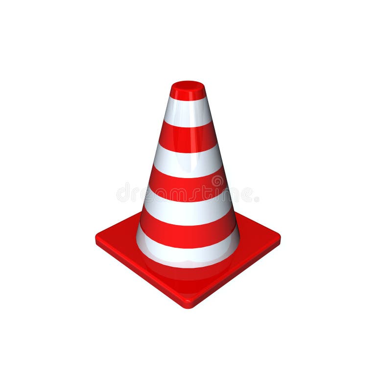 Road-block stock illustration. Illustration of cone, block - 13916249