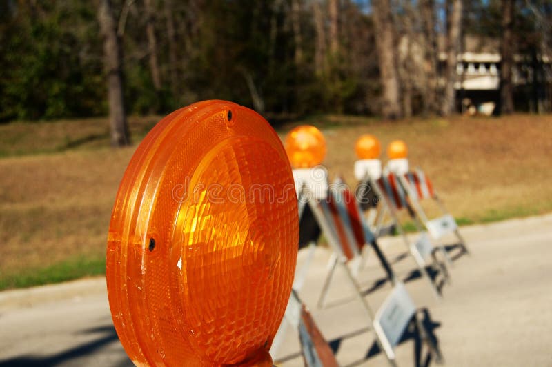 Road block stock photo. Image of control, accident, development - 8220414