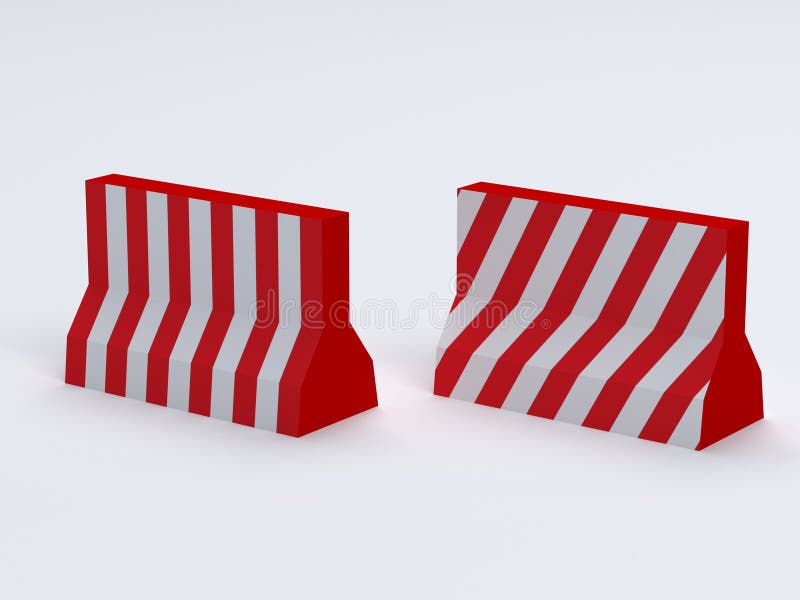 Road block stock illustration. Illustration of early - 36219427