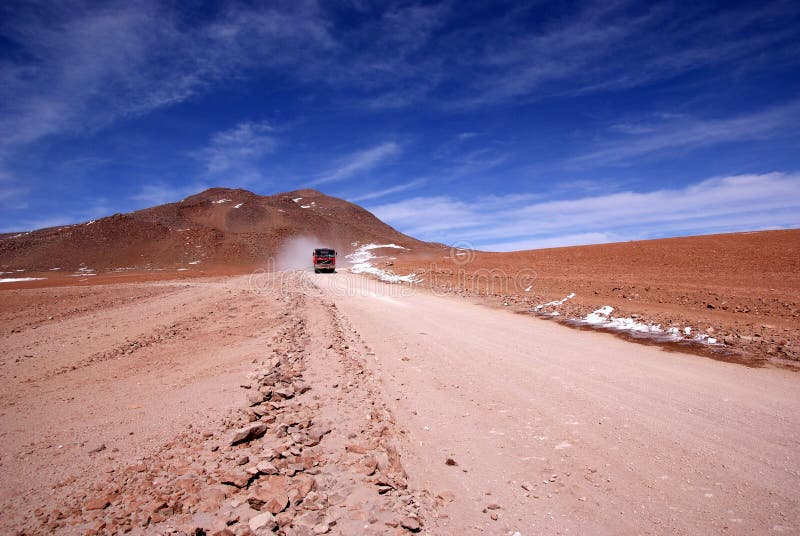 Road in Bolivia stock photo. Image of mount, means, high - 22647700