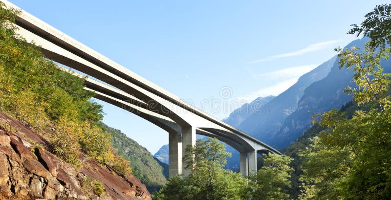Road bridge stock image. Image of architecture, woods - 26791513