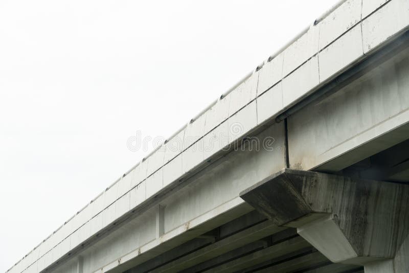 Road bridge on junction. stock photo. Image of levels - 135918466