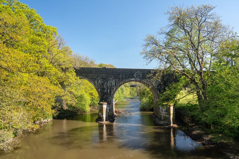 Road Bridge Over River Torridge Near Torrington in Devon Stock Image ...