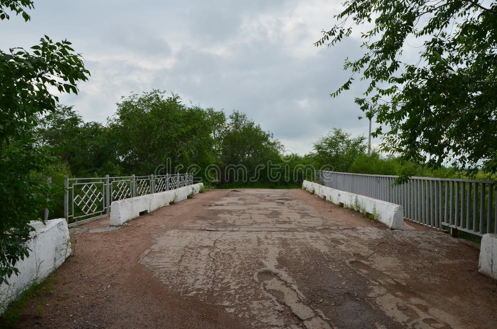 A road with bridge stock photo. Image of park, heaven - 229534066
