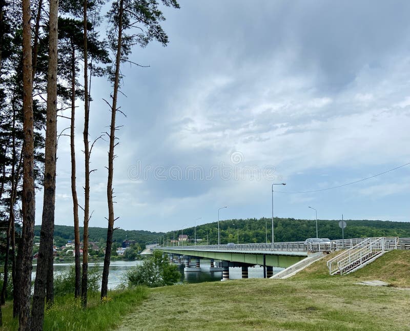 Road bridge stock image. Image of road, bridge, view - 224686235