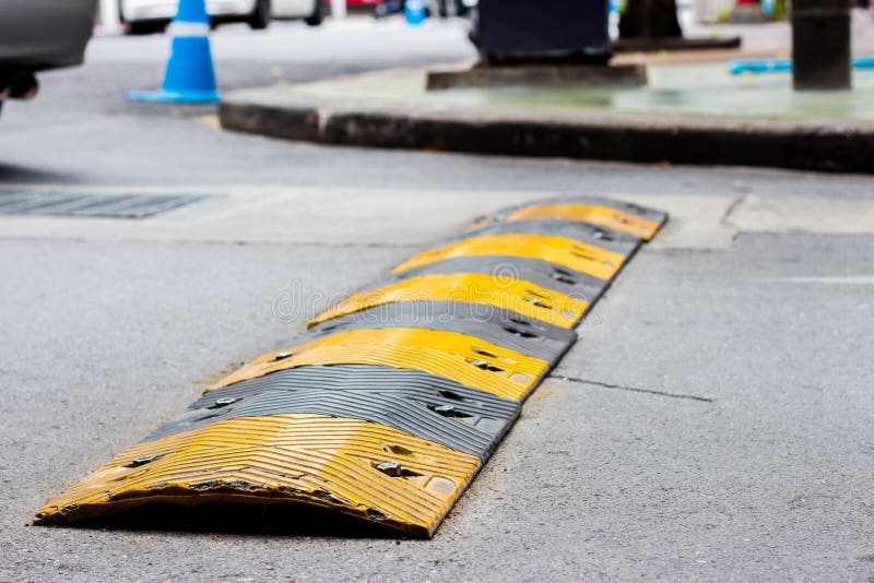 Road bump stock photo. Image of bumps, traffic, ramp - 63718786