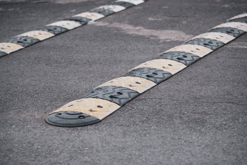 Road bumps stock photo. Image of black, sign, transportation - 312868514