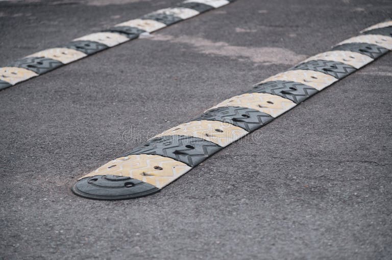 Road bumps stock photo. Image of black, sign, transportation - 312868514