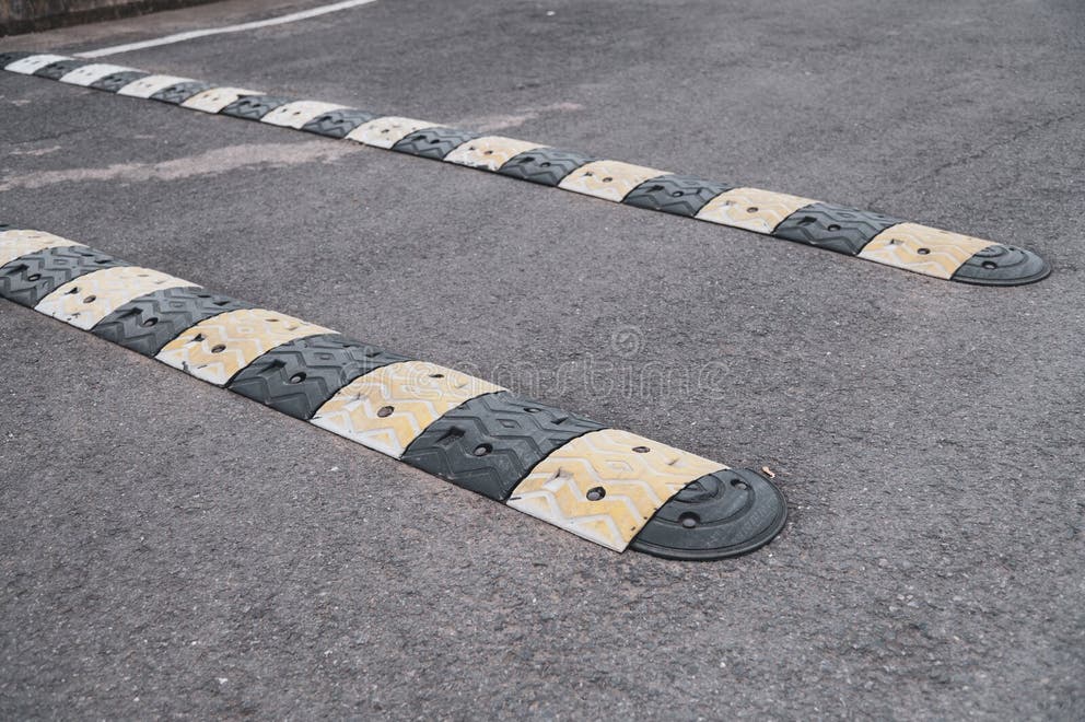 Road bumps stock photo. Image of path, surface, obstacle - 312868520