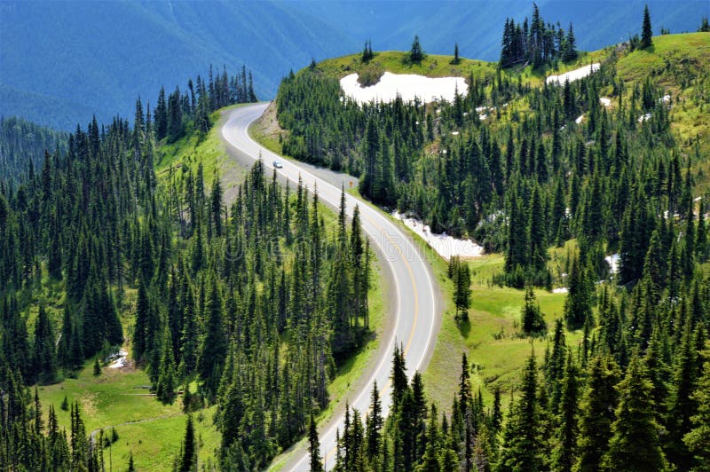 Cascade Mountains in Washington Stock Image - Image of beauty ...
