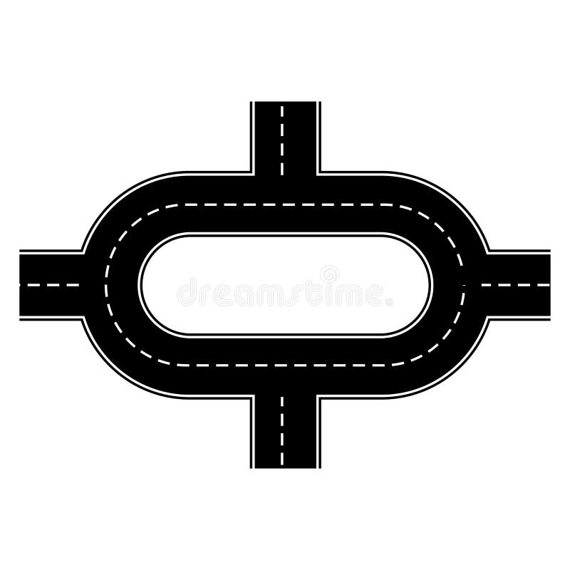 Road Icon Vector Design Symbol Stock Vector - Illustration of ...