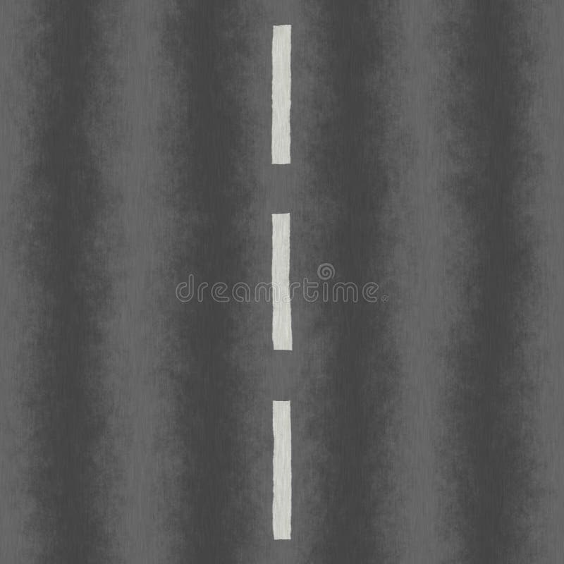 Road and Center Line, Lane Stripes, Dividing Strip Separating Lanes ...