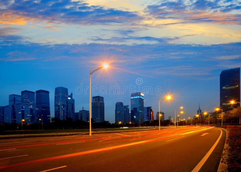 Road city stock photo. Image of clouds, nuclear, concept - 31988876