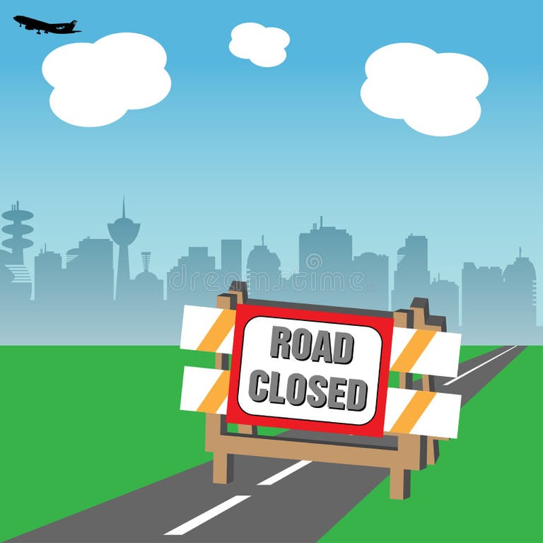 Diversion Road Sign Stock Illustrations – 239 Diversion Road Sign Stock ...