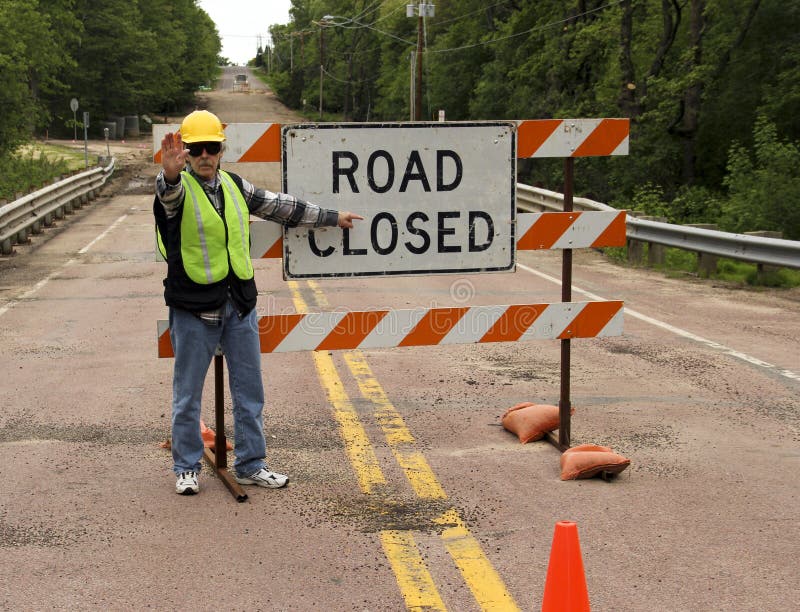 Road closed stock photo. Image of cone, highway, safety - 31438456