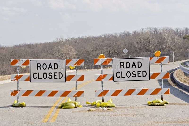 Road Closure stock photo. Image of transportation, automobiles - 4217202
